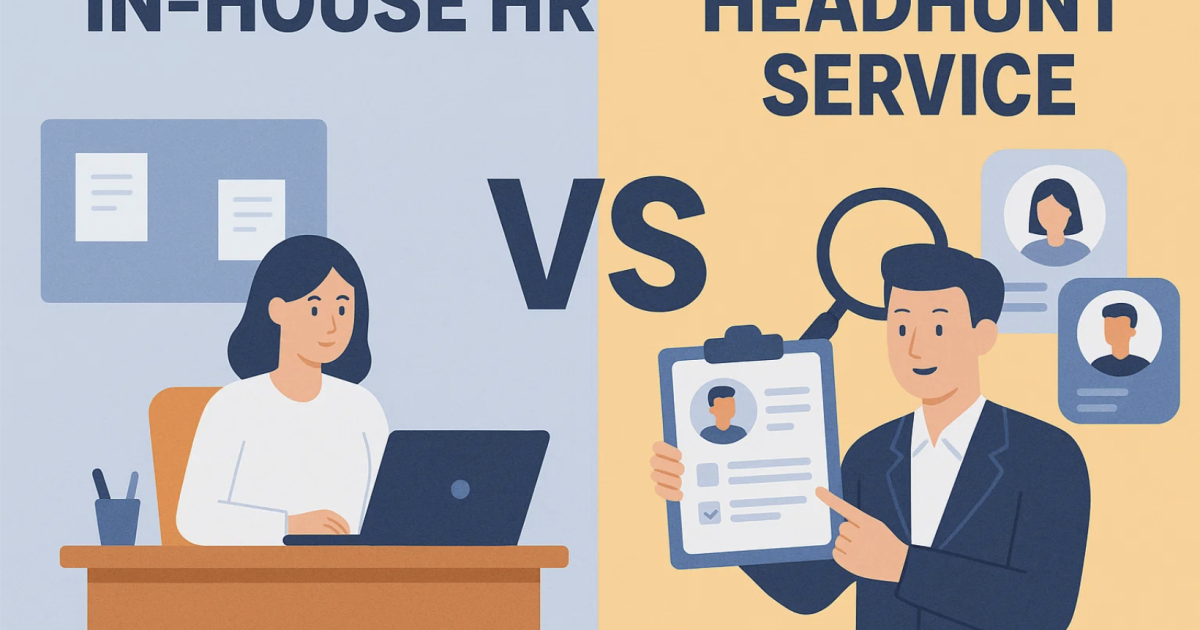 How We Helped an FDI Company Decide Between In-house HR, Headhunt, and