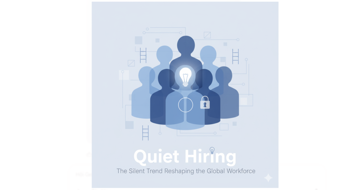 Quiet Hiring – The Silent Trend Reshaping the Global Workforce in 2025